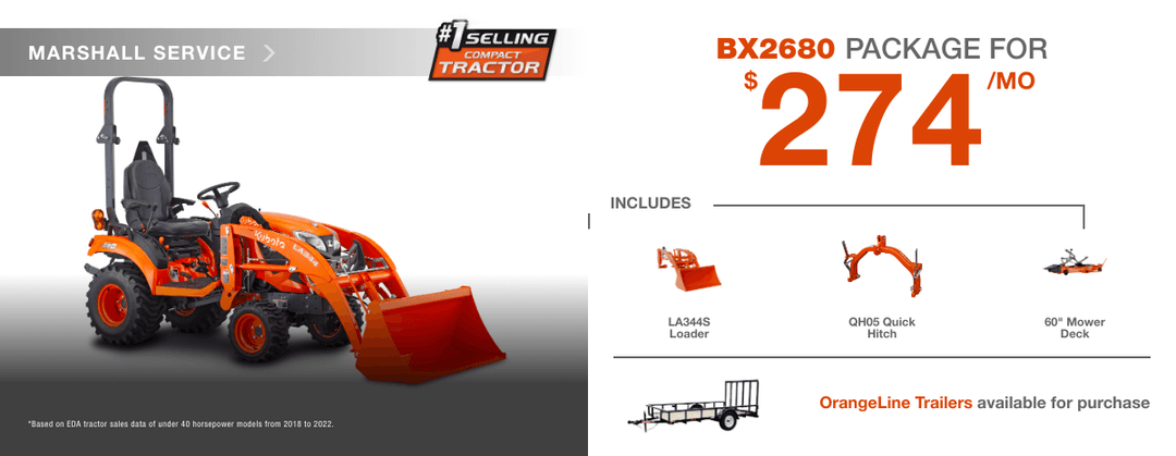 BX2680 Package - Marshall Service Company